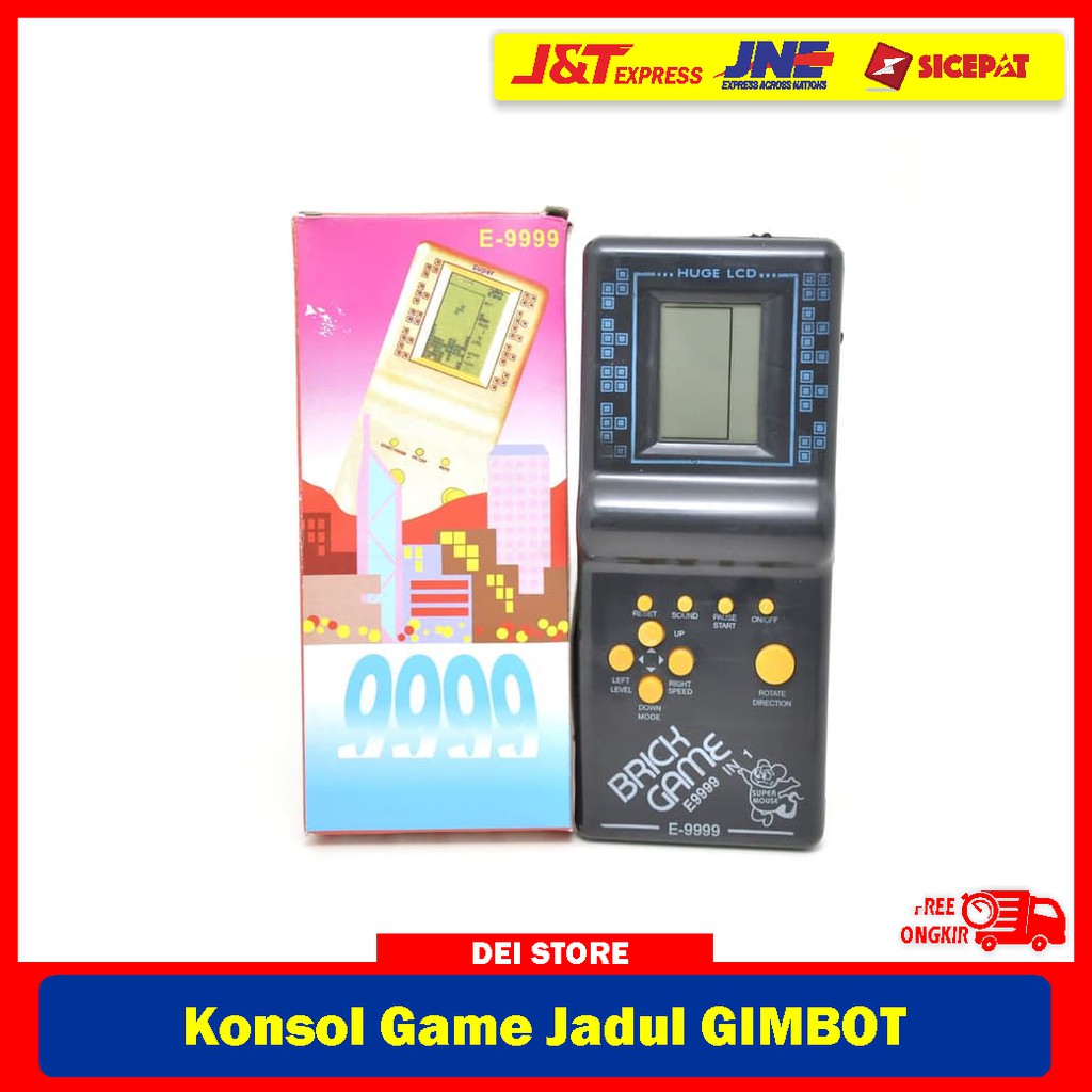 Jual Konsol Game Jadul Gimbot / Mainan Anak Game watch / Mainan Brick ...
