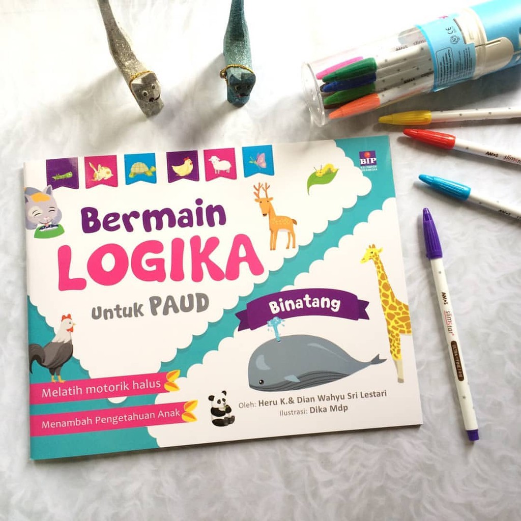 Jual Bermain Logika untuk Paud : Binatang | Shopee Indonesia