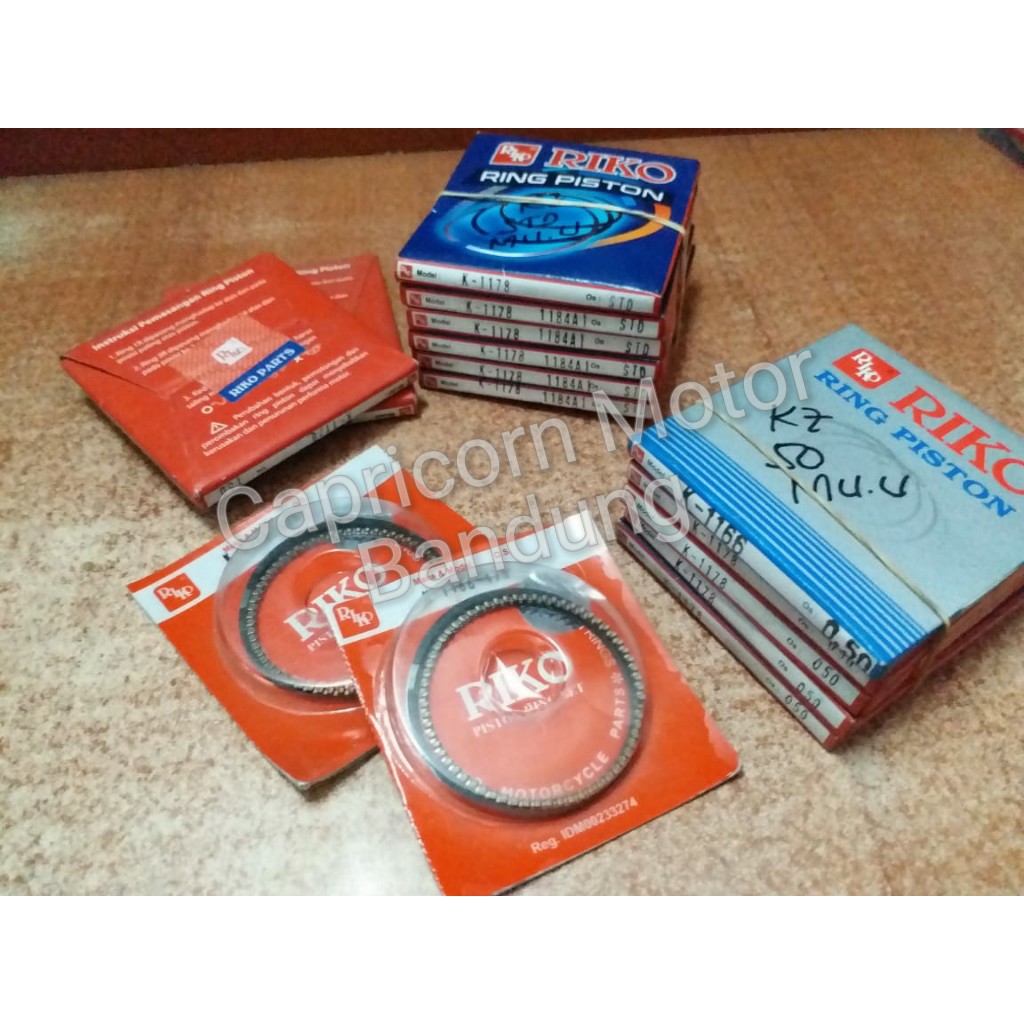 Jual Ring Piston Seher KAZE RIKO oversize STD 25 50 75 100 125 150 175 ...