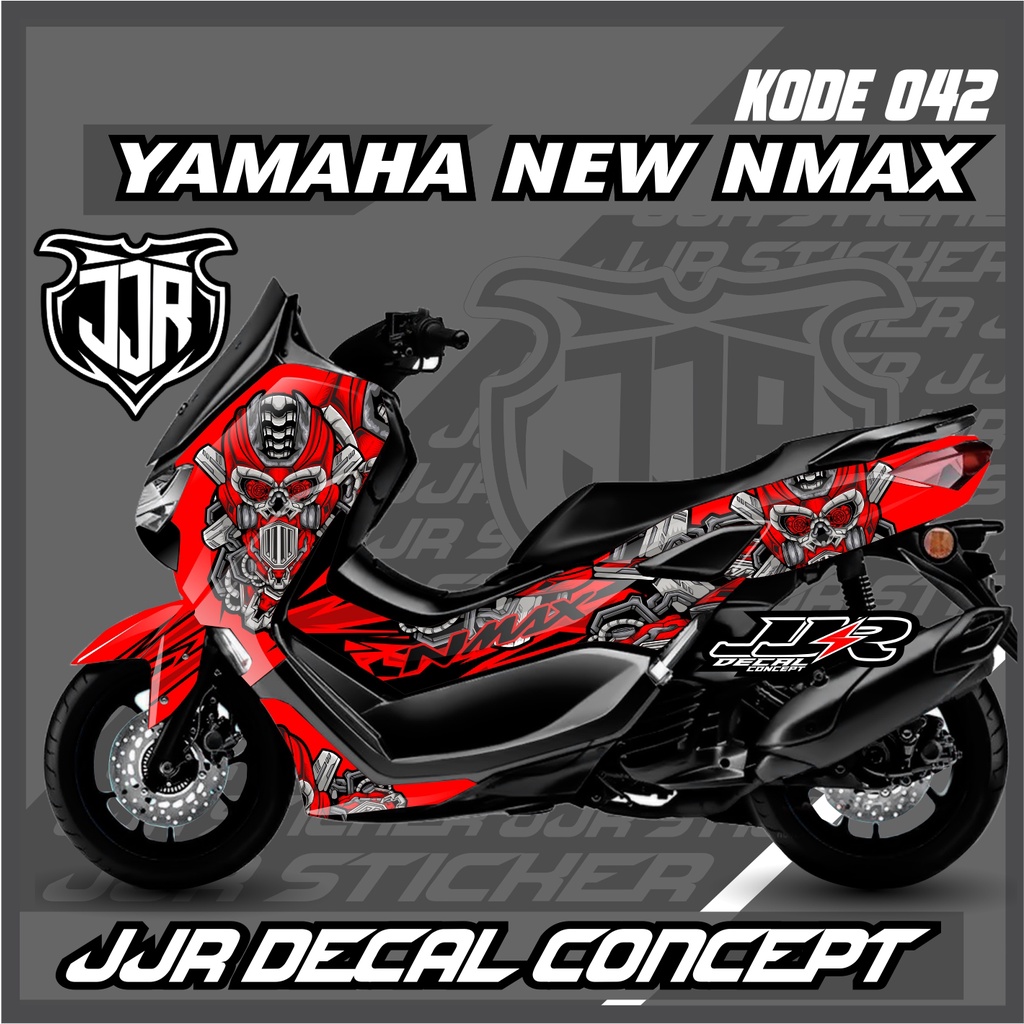 Jual STIKER DECAL NEW NMAX 2020-2024 MOTIF ROBOT FULL BODY KODE 042 ...