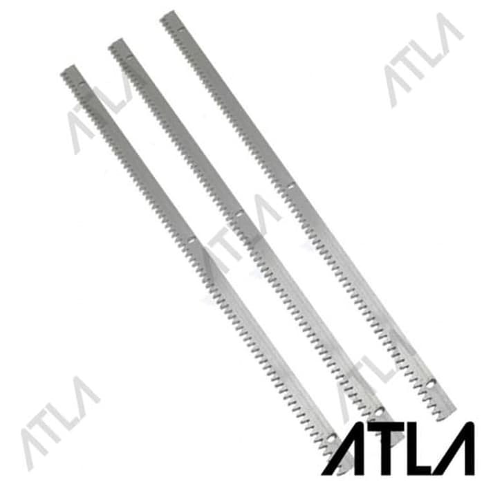 Jual Gear Rack Besi 1 Meter Rel Auto Gate Pintu Pagar Otomatis Sliding ...