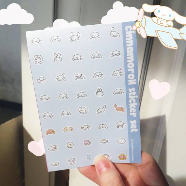 Jual CINNAMOROLL - PETITE STICKERS | Shopee Indonesia
