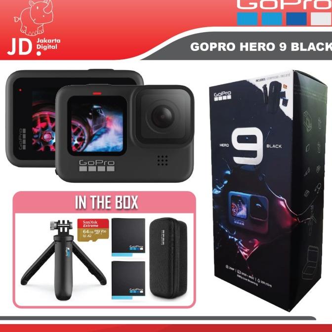 Jual GoPro Hero 9 Black SPECIAL BUNDLE Action Camera Go Pro Hero 9 ...