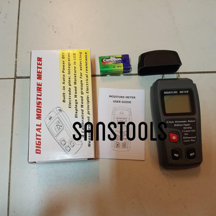 Jual Bside EMT01 mini MC tusuk alat tes kadar air kayu moisture meter ...
