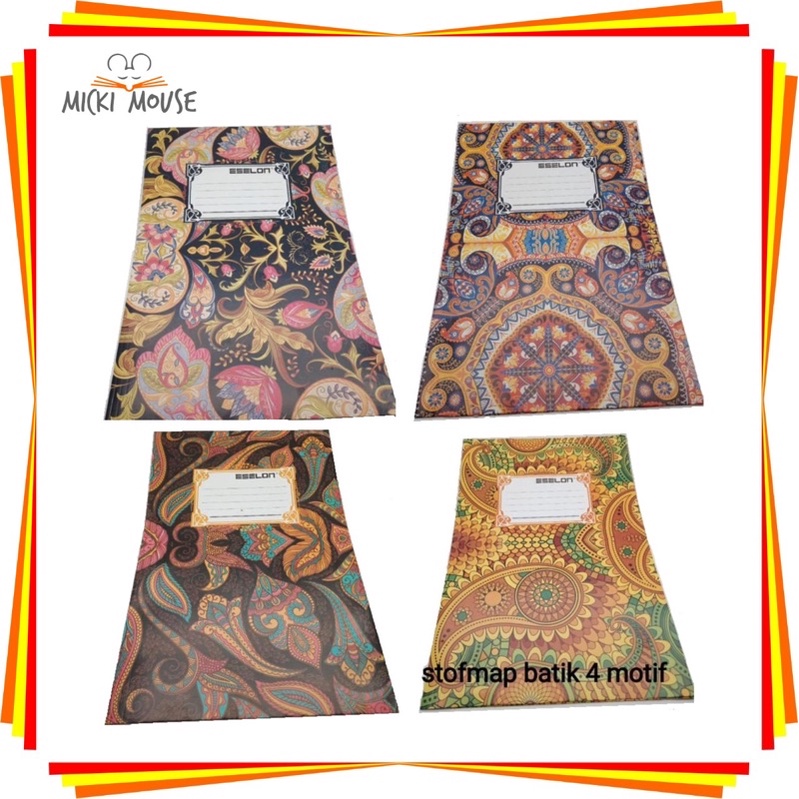 Jual (1pcs) map kertas batik / map batik / map kertas | Shopee Indonesia