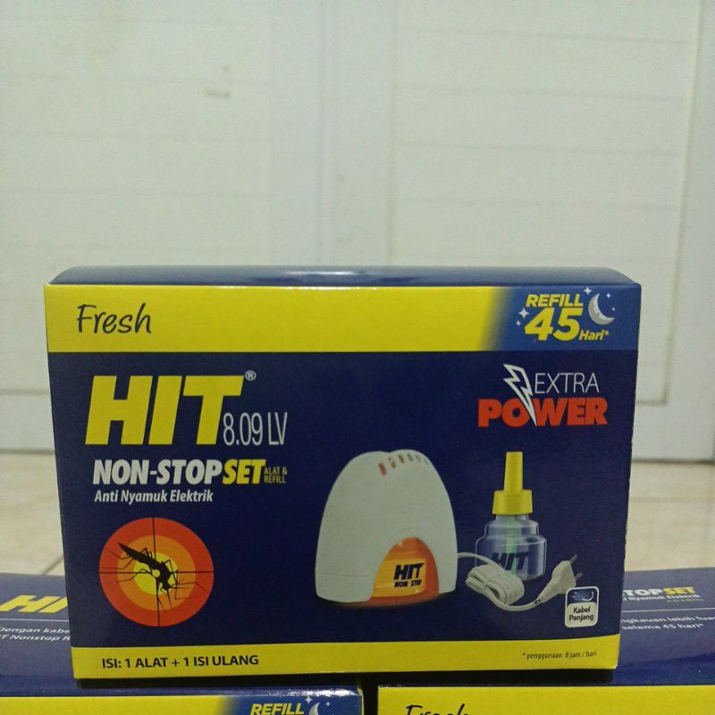 Jual HIT ELECTRIC NON STOP SET ALAT ELEKTRIK PLUS REFFIL(PROMO EXTRA POWER FRESH)anti nyamuk ...