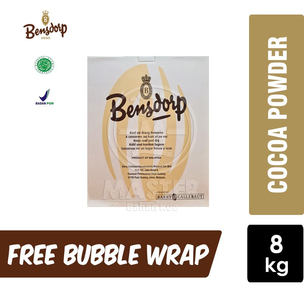 Jual Bensdorp Cocoa Powder / Coklat Bubuk [8 Kg] Original Pack | Shopee ...