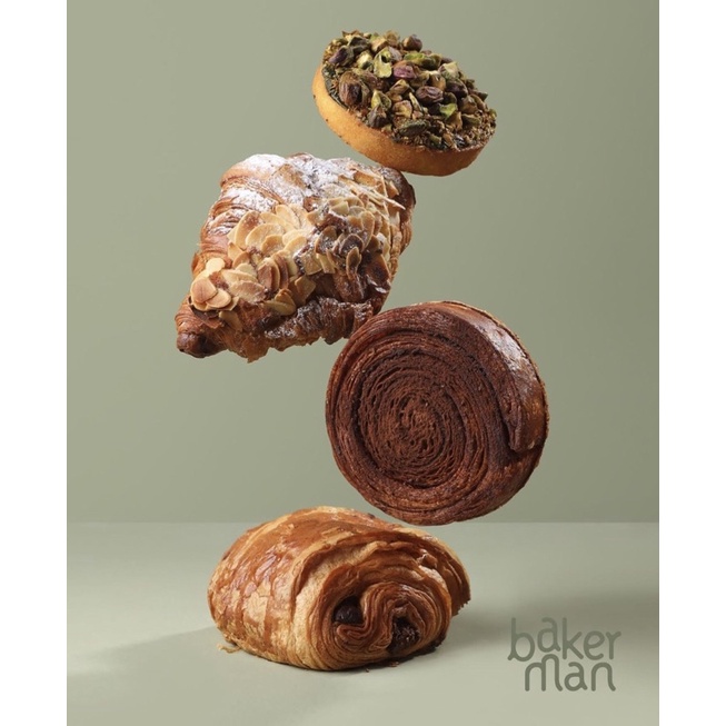 Jual Bakerman Croissant Salted Egg Yolk Croissant (Jastip) | Shopee ...