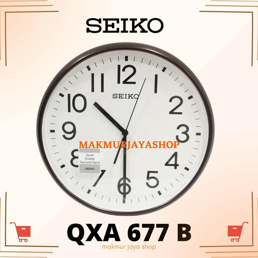 Jual Jam Dinding SEIKO - QXA677B | Shopee Indonesia