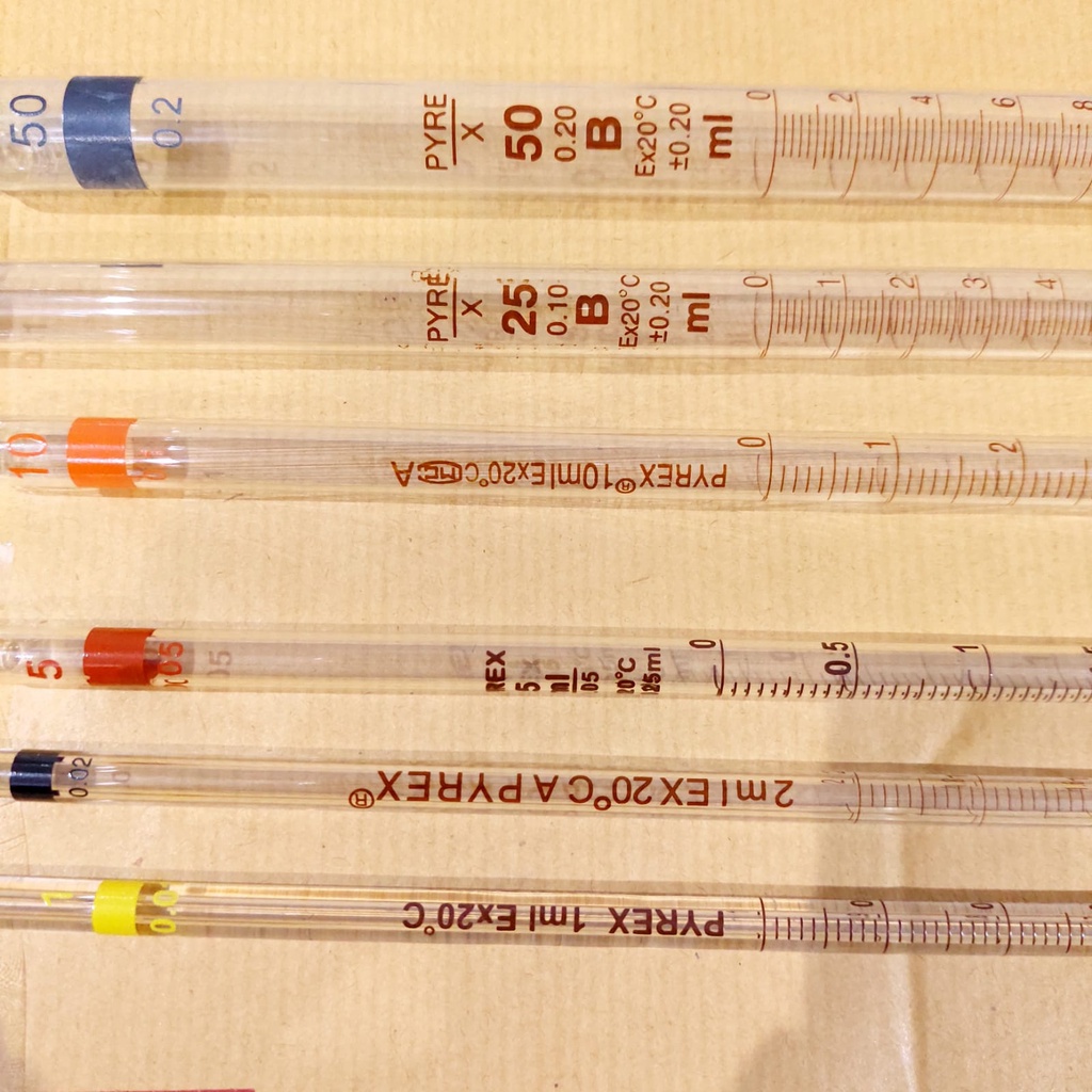 Jual Pipet Ukur Serological 25ml Iwaki Pyrex HBG | Shopee Indonesia