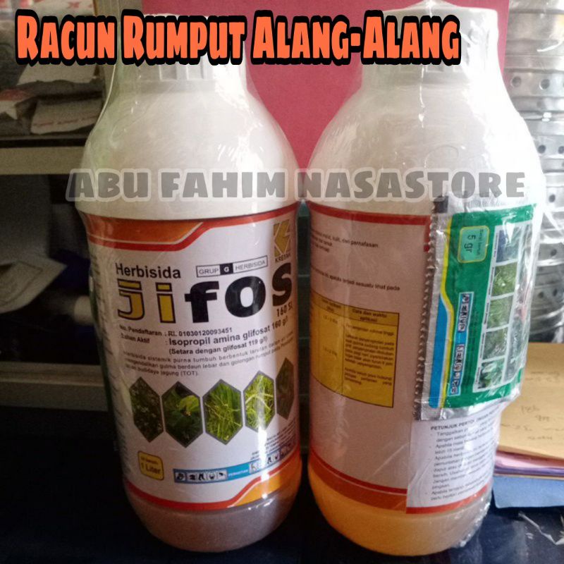 Jual RACUN RUMPUT ALANG ALANG JIPOS 160 SL 1 LITER | Shopee Indonesia