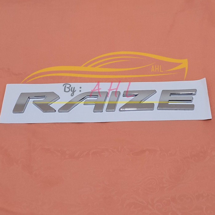Jual Engine Hood Emblem Toyota Raize/ Logo Raize/Logo Kap Mesin Raize ...
