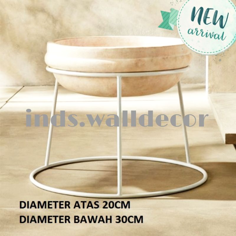 Jual [Dudukan] Standing Besi Rak Pot Bunga Simpel Murah / Rak Bunga ...