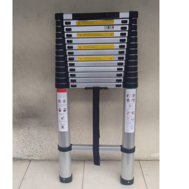 Jual Tangga Teleskopik 5 Meter Single Merk OnePro 5M | Shopee Indonesia