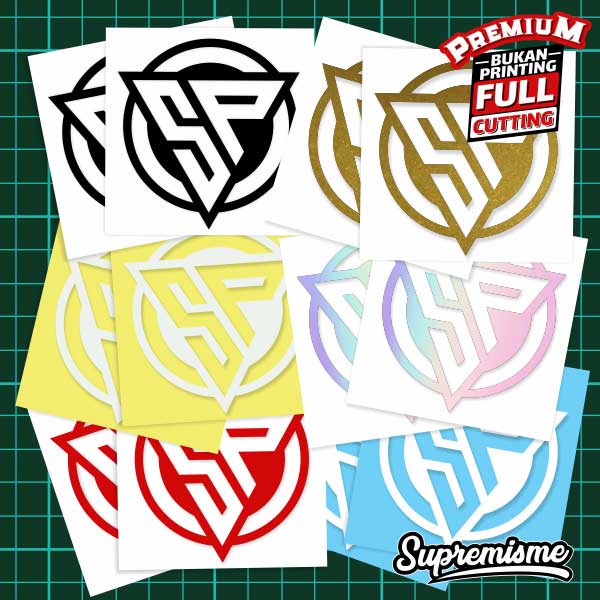 Jual Stiker SP Speed People Logo / Sticker Racing SP Speed People Logo ...