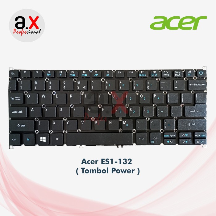 Jual Keyboard Acer Aspire ES1-132 (Tombol Power) | Shopee Indonesia