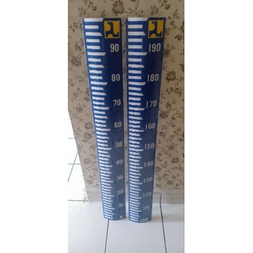 Jual Peil Scale PeilSchaal Tinggi 2M Alat Ukur Tinggi Permukaan Air ...