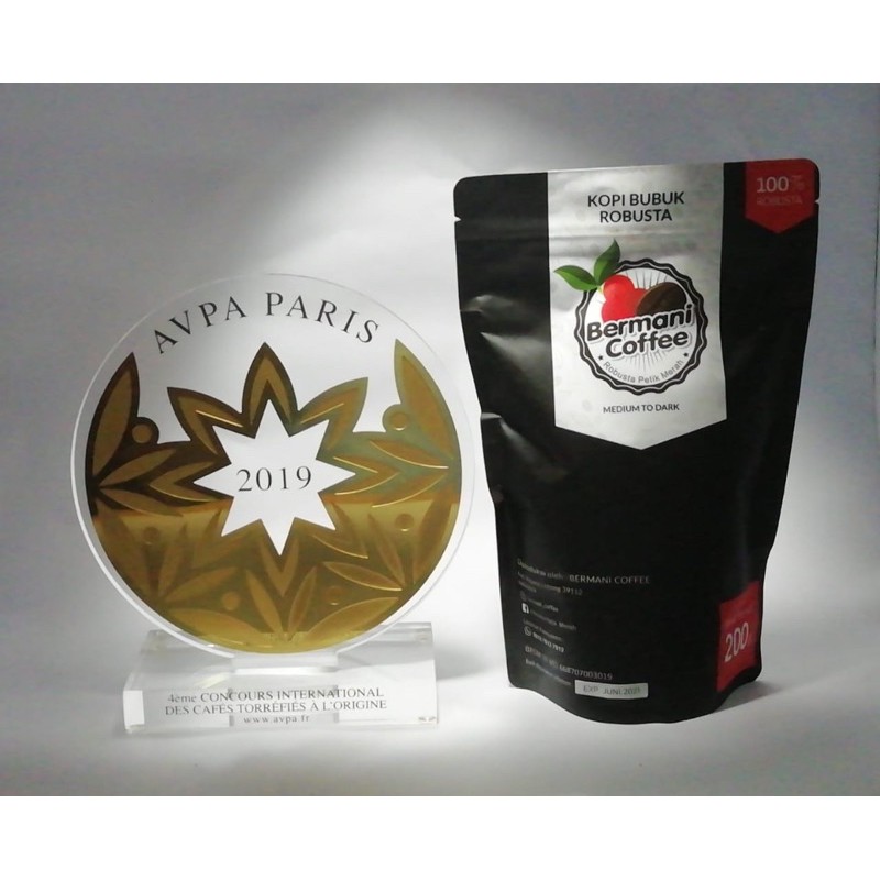 Jual BERMANI COFFE NATURAL 200 Gram / KOPI ROBUSTA TERBAIK BENGKULU ...