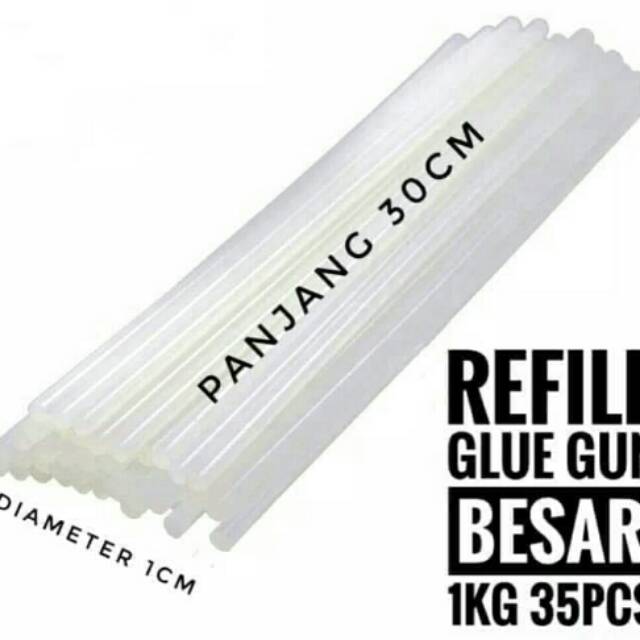 Jual Hot melt glue besar / Lem tembak Besar 1 kg Lem Bakar | Shopee ...