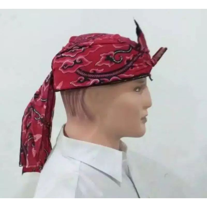 Jual Blankon iket batik sunda jawa tertutup anak dan dewasa | Shopee ...