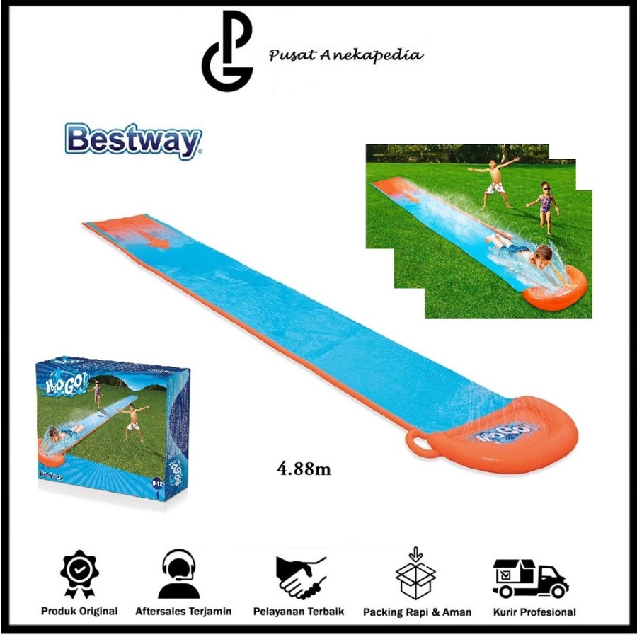 Jual 52326 Bestway seluncur air tunggal 4,88m - kolam karet - kolam ...