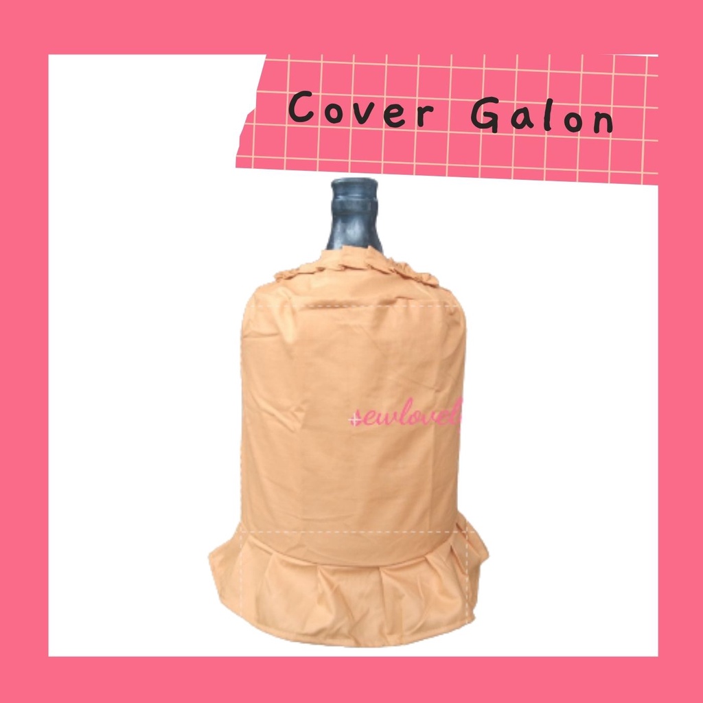 Jual Gratis ongkir - cod - Sarung / Cover Galon Polos Lubang Atas atau ...