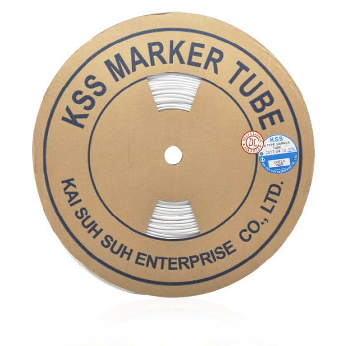 Jual Kabel Roll - Marker Tube 2,5 Mm Omt 2.5 200Mtr/Roll Putih Kss ...