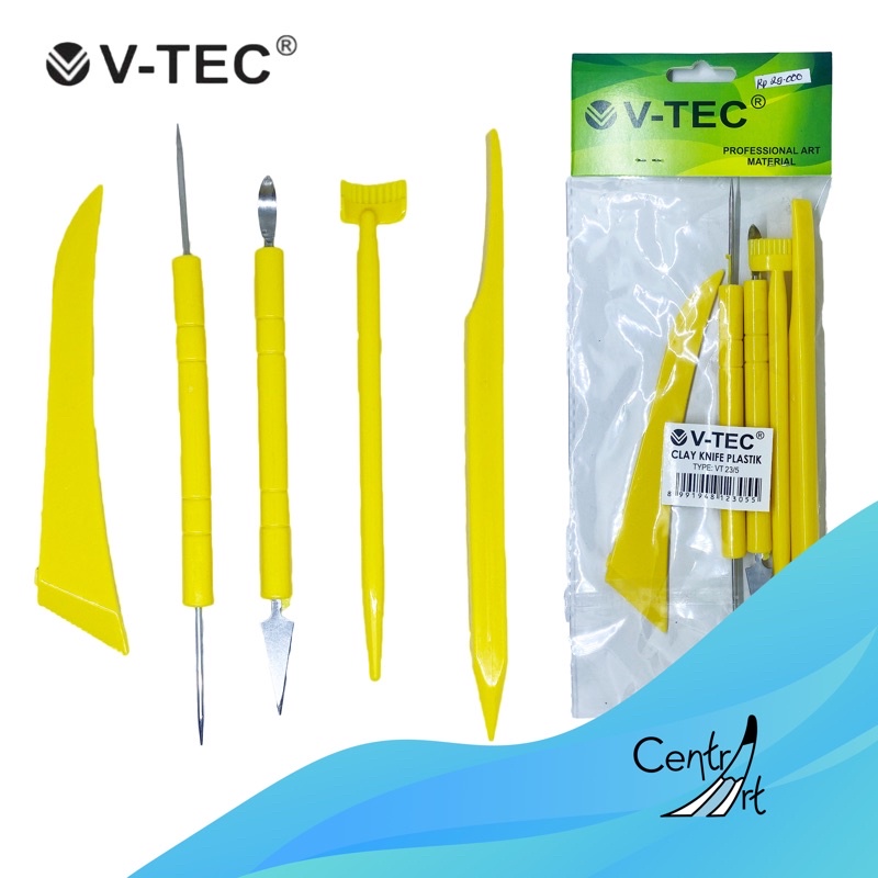 Jual alat clay vtec / Clay tools / clay sculpting tools / alat clay ...