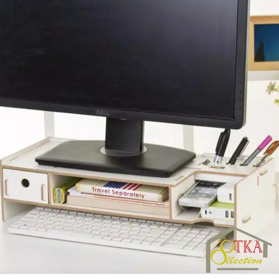 Jual Paling Dicari.. KEREN Meja Rak Kerja Belajar Gaming Komputer ...