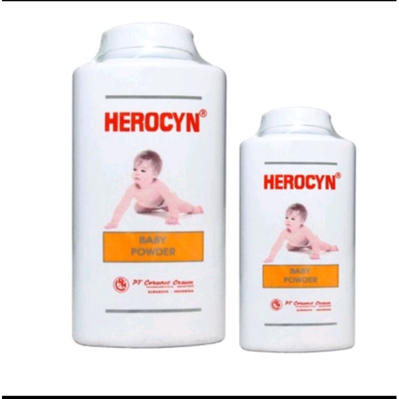 Jual Herocyn Baby Powder 100gr,200gr | Shopee Indonesia