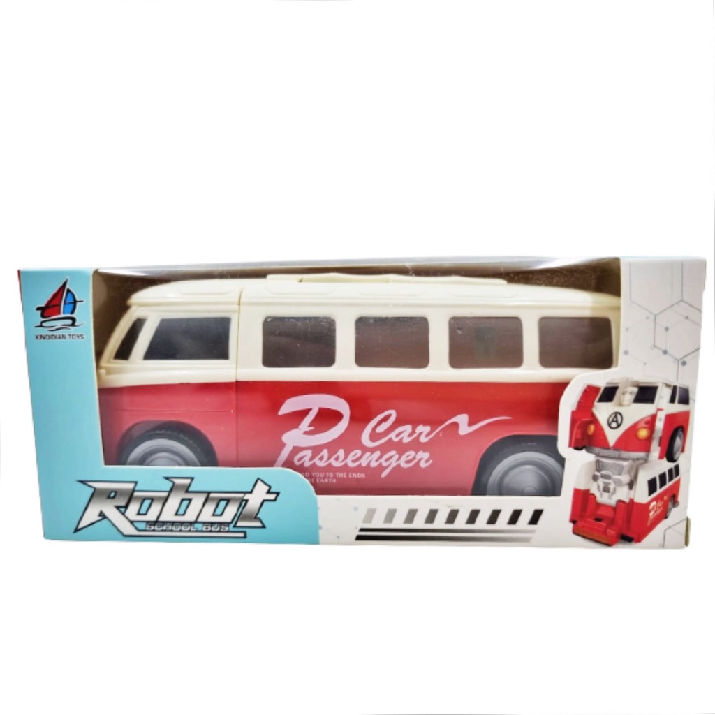 Jual Mainan Anak - Robot School Bus Merah | Shopee Indonesia