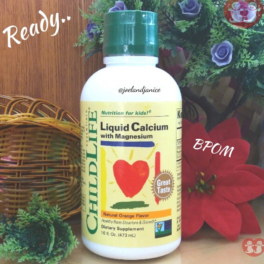Jual Childlife BPOM Liquid Calcium with Magnesium 474ml | Shopee Indonesia