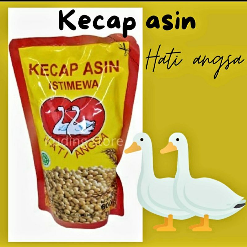 Jual Kecap asin hati angsa refill 600ml | Shopee Indonesia