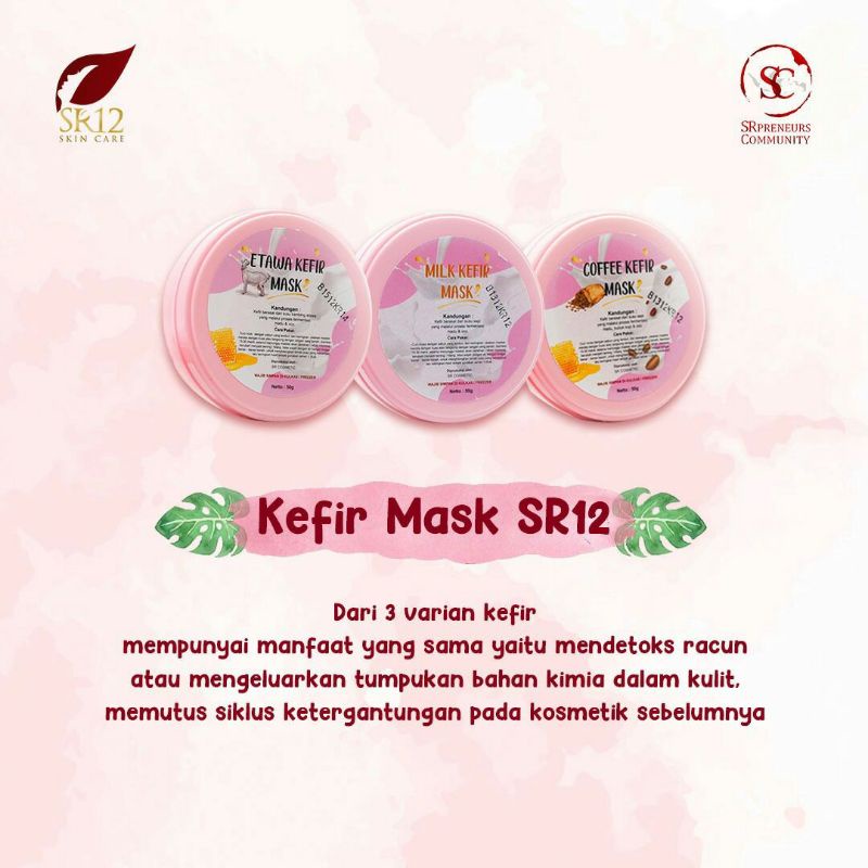 Jual KEFFER MASK SR12/DETOKS RACUN WAJAH | Shopee Indonesia