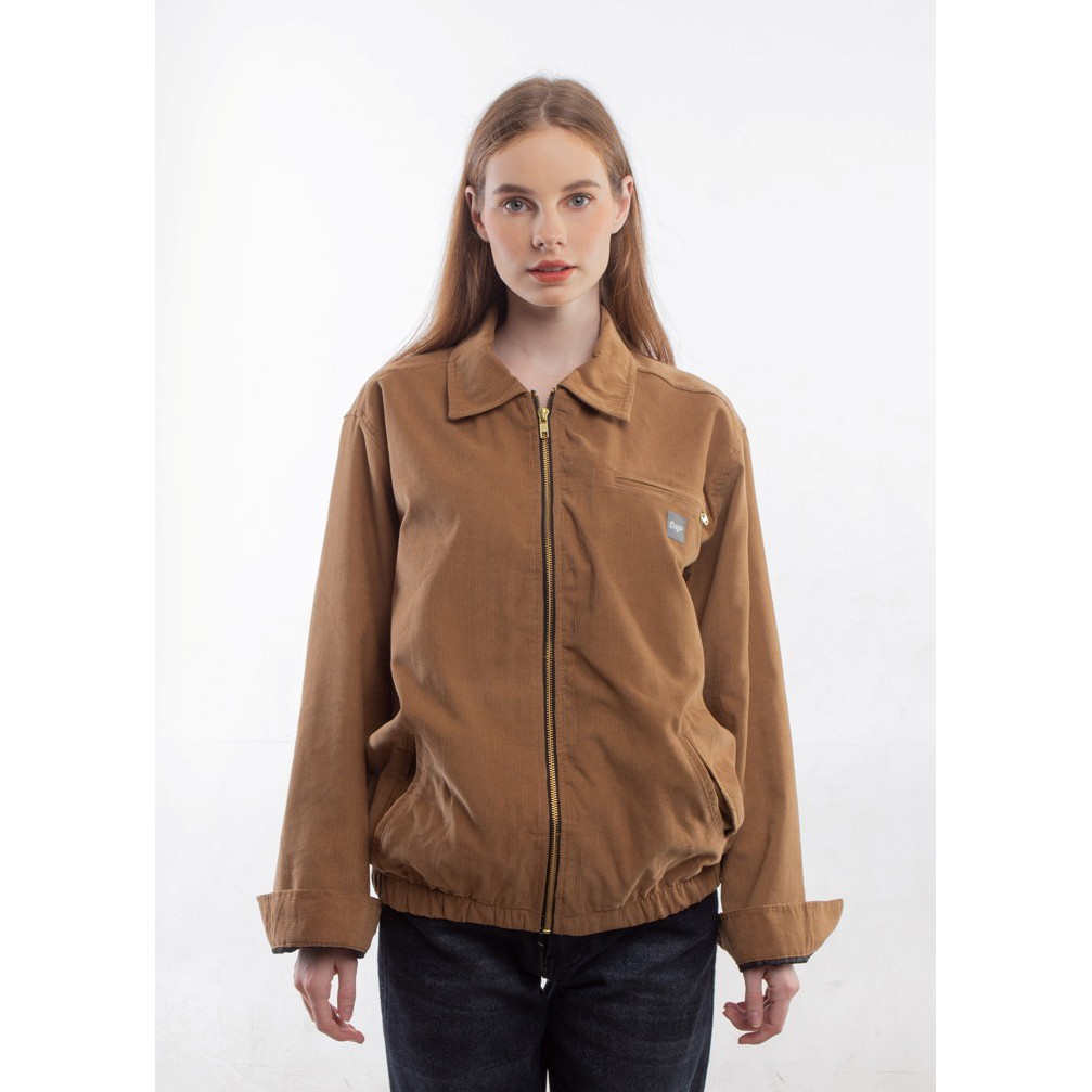 Jual Erigo Bomber Corduroy Brayden Brown | Shopee Indonesia