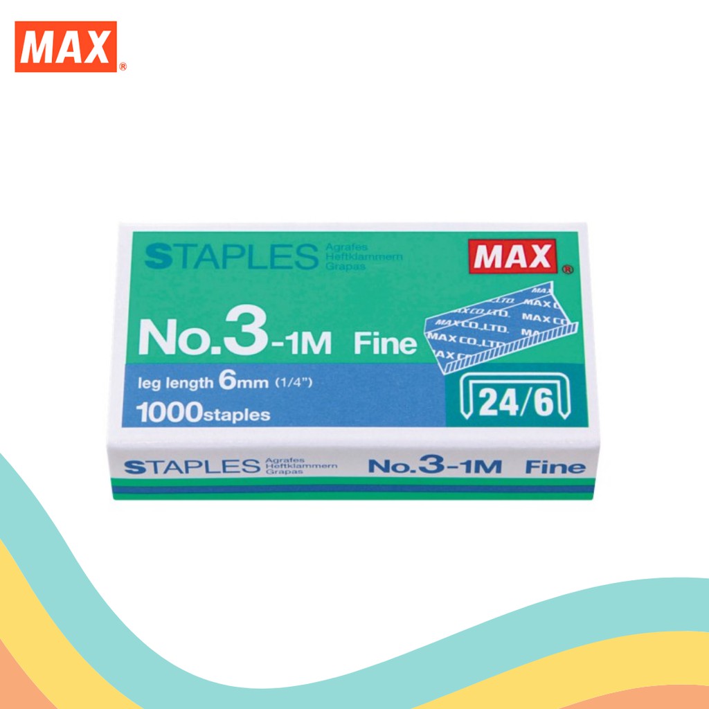 Jual STAPLES MAX BESAR NO 3 (1 PCS) | Shopee Indonesia