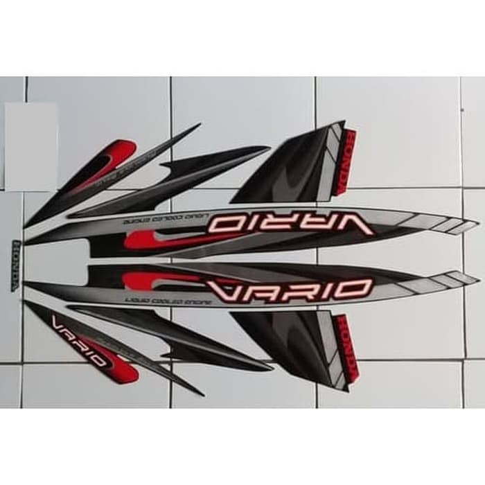 Jual Striping Stiker Motor Honda Vario CW 110 2009 Lis Hitam nagasaki ...