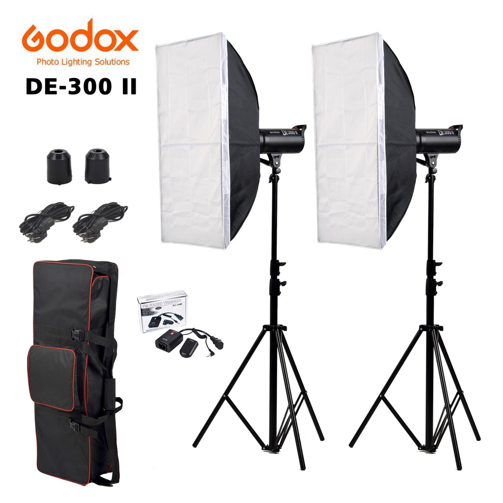 Jual Paket Studio Flash Godox DE 300 II | Shopee Indonesia