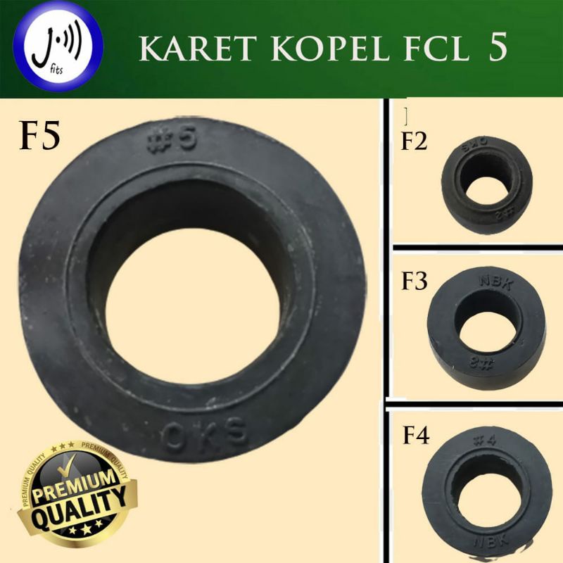 Jual Karet kopling kopel FCL 5 F5 #5 / Rubber coupling FCL 5 F5 #5 ...