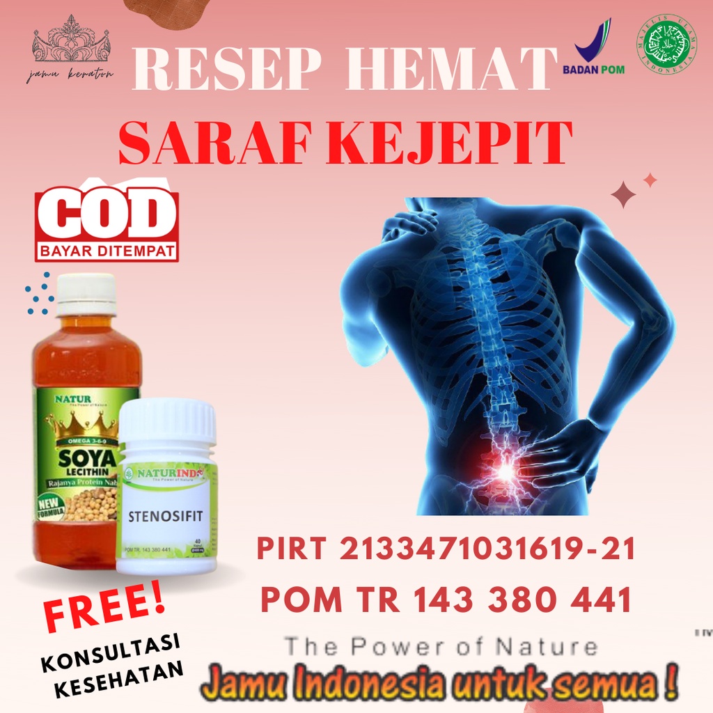Jual OBAT SAKIT PINGGANG ENCOK SARAF SYARAF KEJEPIT KECETIT HERBAL ...