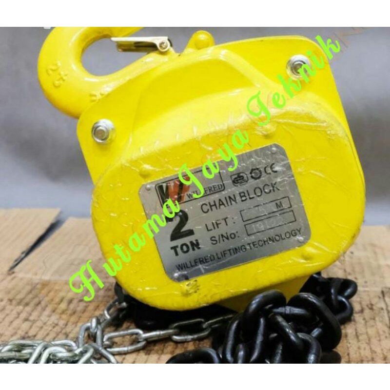Jual Chain Block Blok Katrol Takel Derek2 Ton 2 T 7 Meter 7 M 7Meter ...