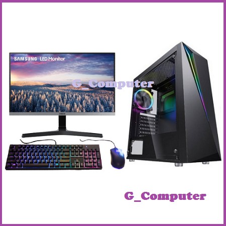 Jual PC Gaming Core I5 10400F Feat GTX 750 4GB Ram 16GB SSD 240GB LED 24Inch | Shopee Indonesia