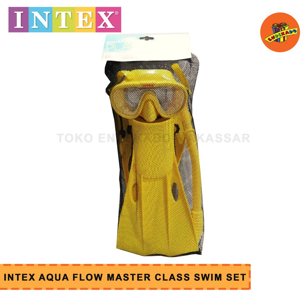 Jual INTEX AQUA FLOW MASTER CLASS SWIM SET - Alat Snorkling Set ...