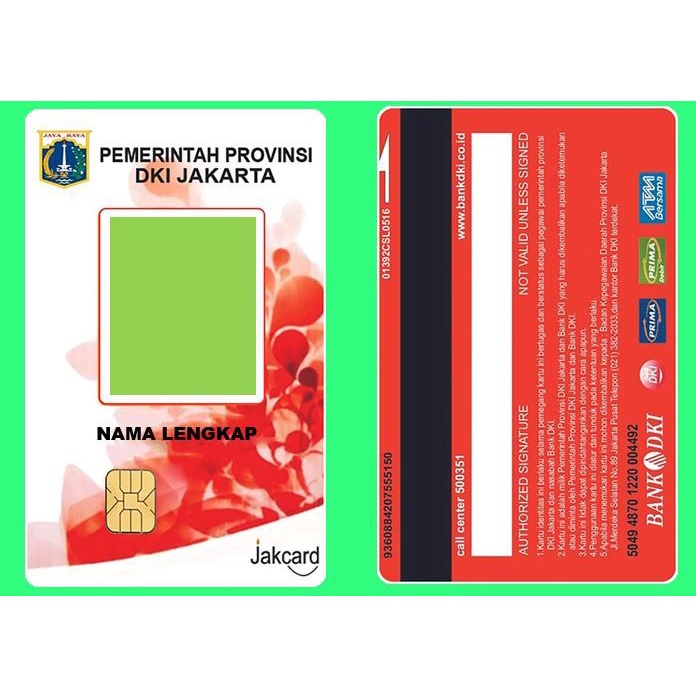 Jual Custom Etoll Flazz Gen 2|Emoney MandiriI D Card DKI PNS | Name Tag DKI Kartu Jack Card ...