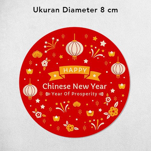 Jual CETAK STIKER BULAT CUSTOM *ANTI AIR* STICKER IMLEK MAKANAN LABEL ...