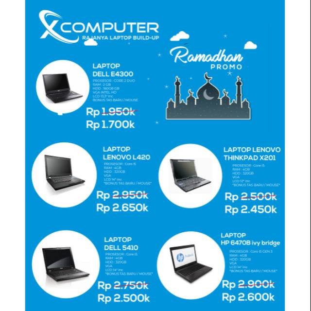 Jual PROMO LAPTOP SEMUA MERK | Shopee Indonesia