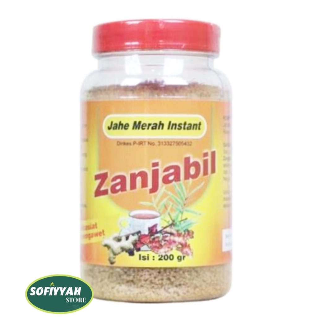Jual Jahe Merah Instan Zanjabil Toples 200gr Toga Nusantara | Shopee ...