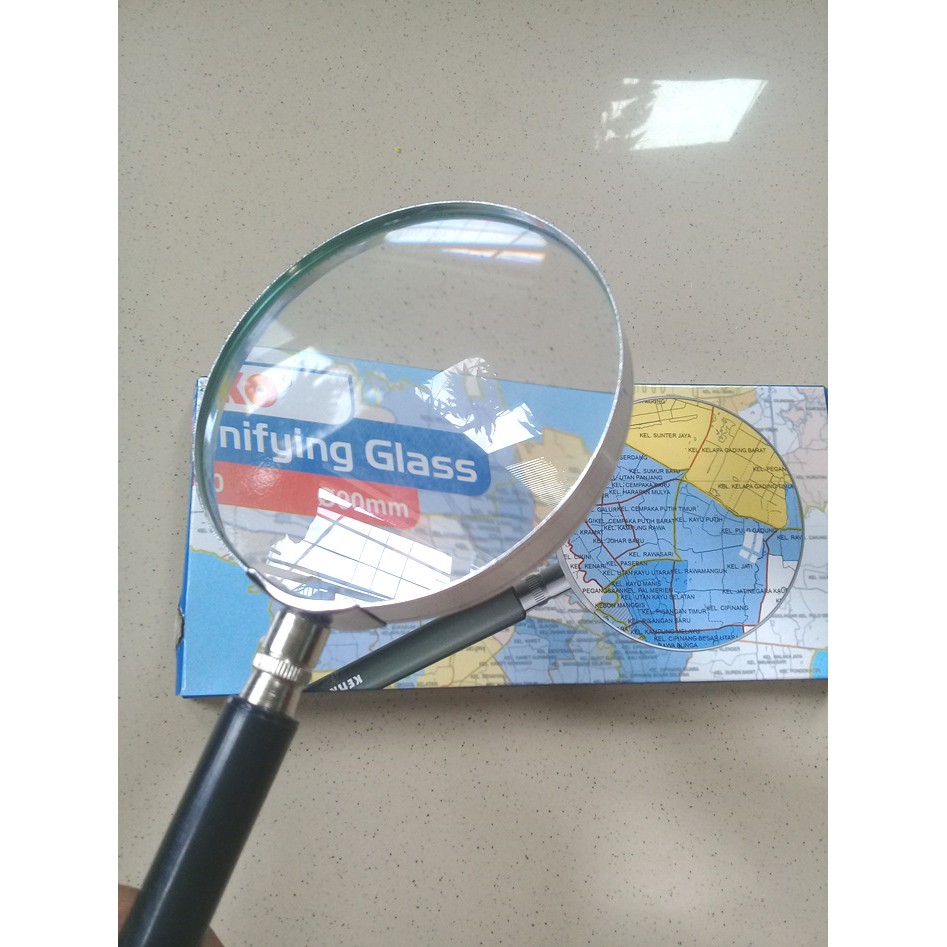 Jual Kaca Pembesar Lup Kaca Magnifier Glass 90mm - Kenko MFG-90 ...