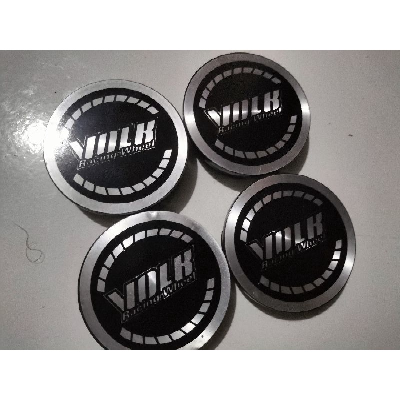 Jual Tutup dop velg center Volk racing 6 cm (4 biji) | Shopee Indonesia