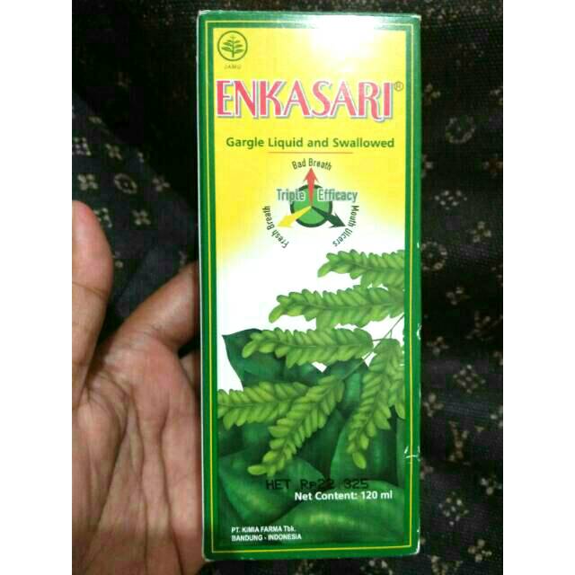 Jual Enkasari Obat Sariawan (Enkasari kumur dan Telan) | Shopee Indonesia